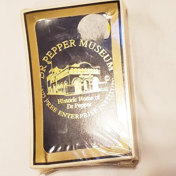 American Vintage | Games | Dr Pepper Museum Deck Of Playing Cards Coca ...